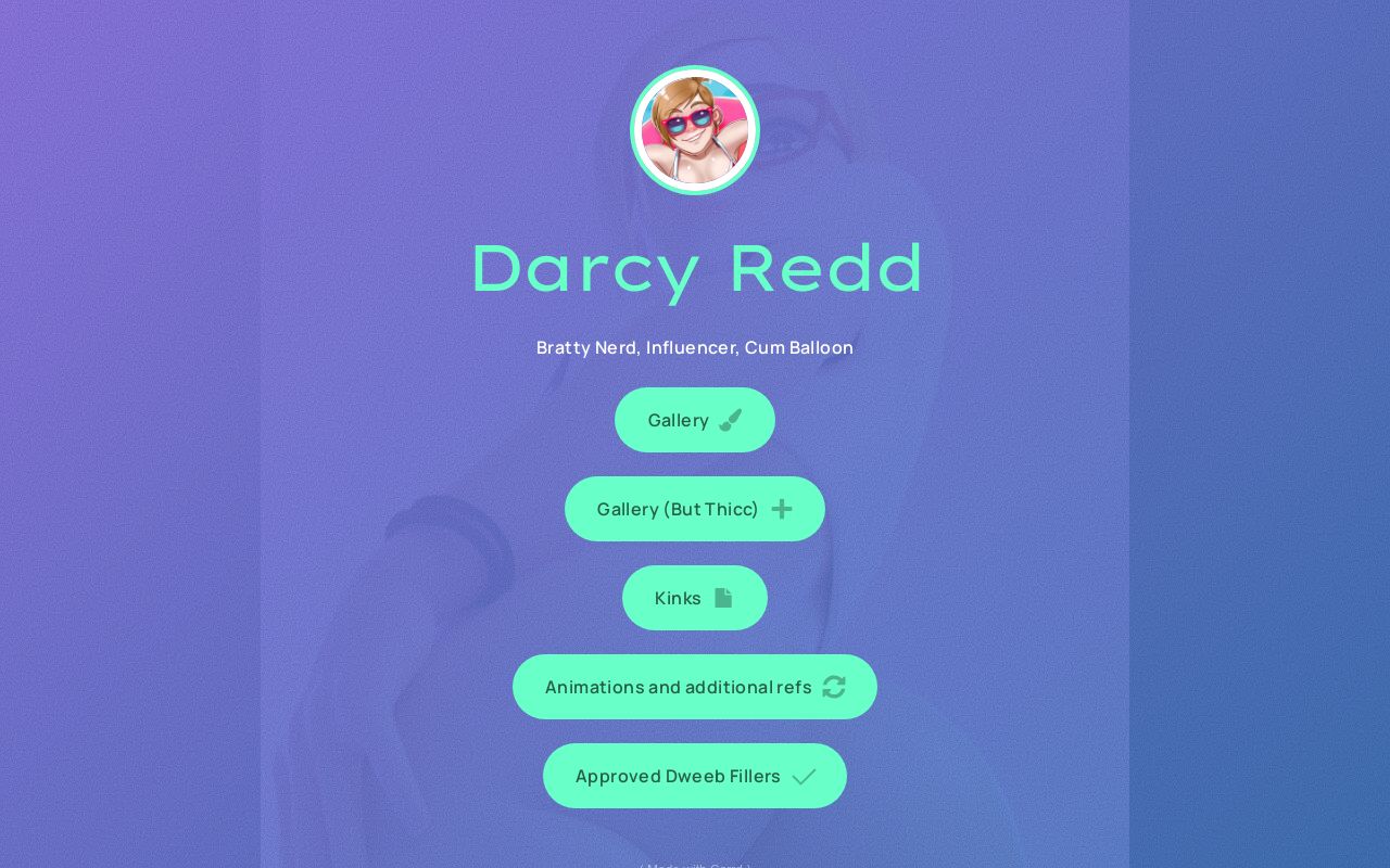 Darcy Landing Page